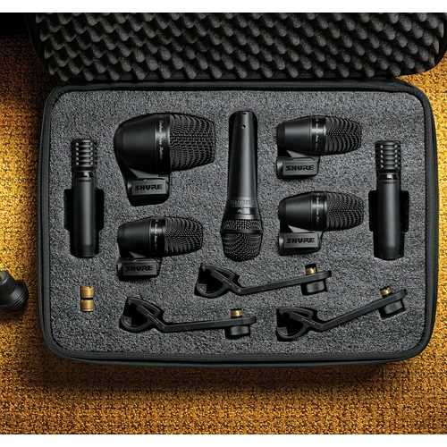Shure 7 Piece Drum Microphone Set - Showgear Nigeria