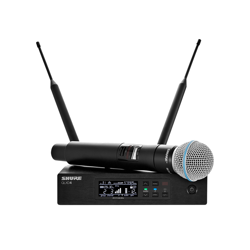Shure AD4Q Four-Channel Digital Wireless Receiver - Showgear Nigeria