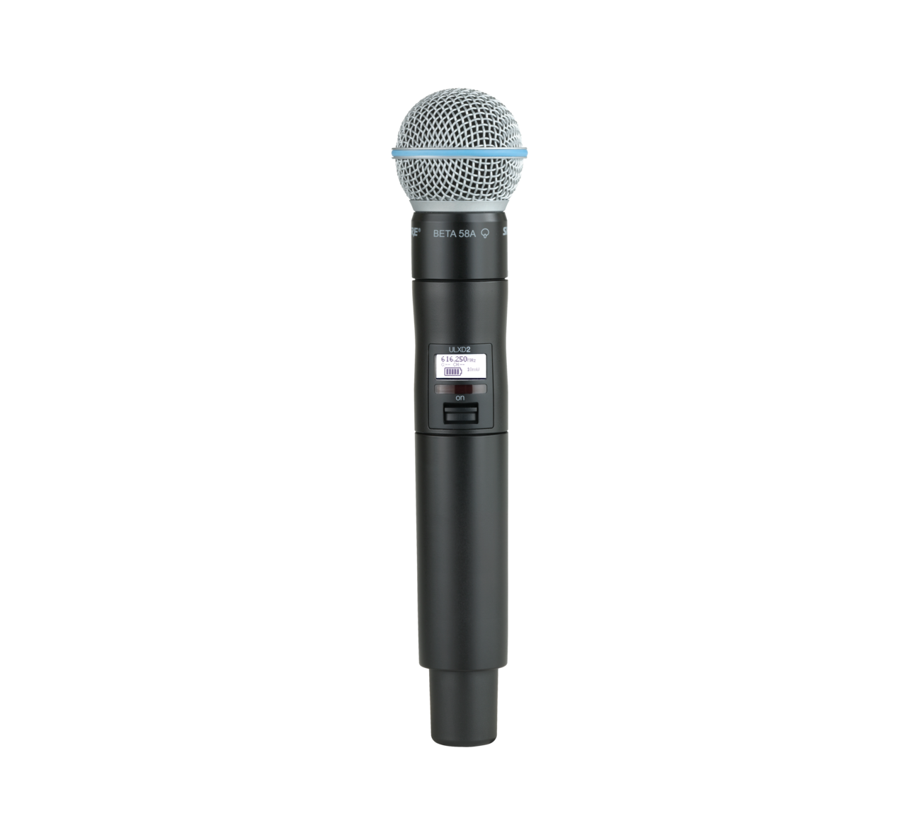 Shure ULXD2 Digital Handheld Transmitter with Beta 58A Capsule - Showgear Nigeria
