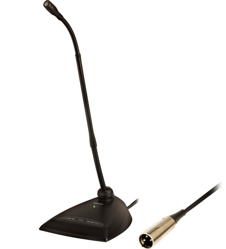 Shure MX412D/C Microflex? Standard Gooseneck Microphone